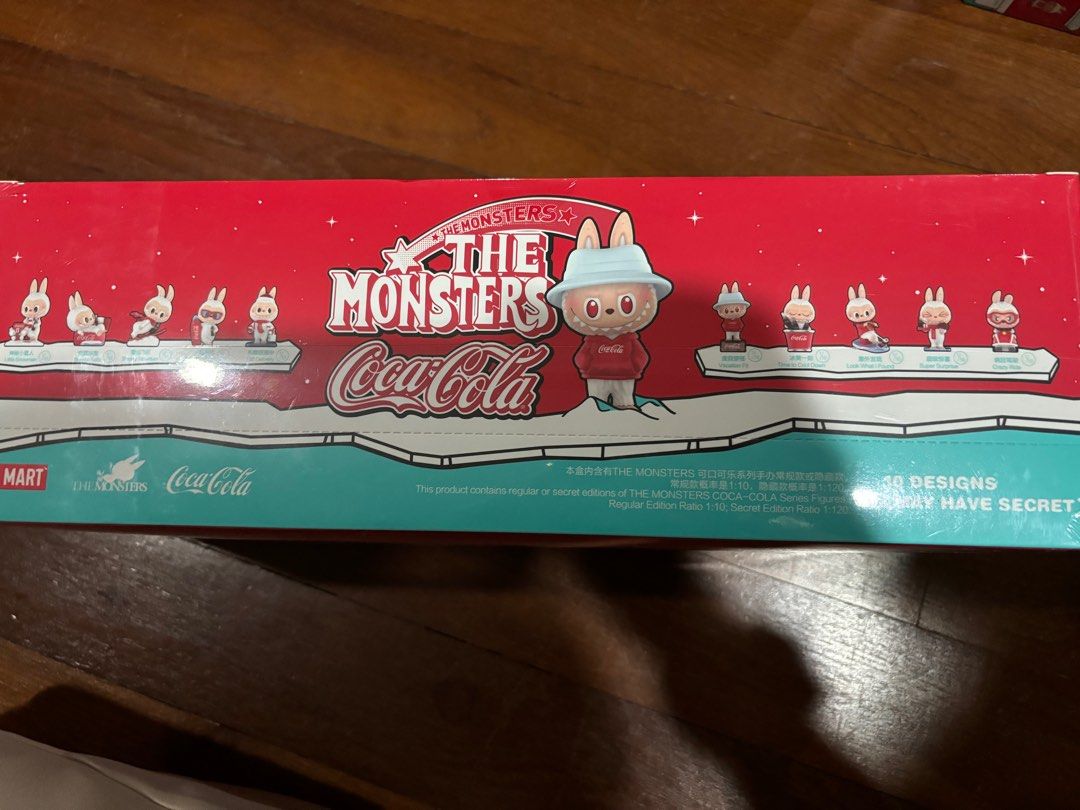 Popmart labubu coke set, Hobbies & Toys, Toys & Games on Carousell