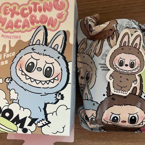 labubu v1 exciting macarons toffee, Hobbies & Toys, Toys & Games on ...