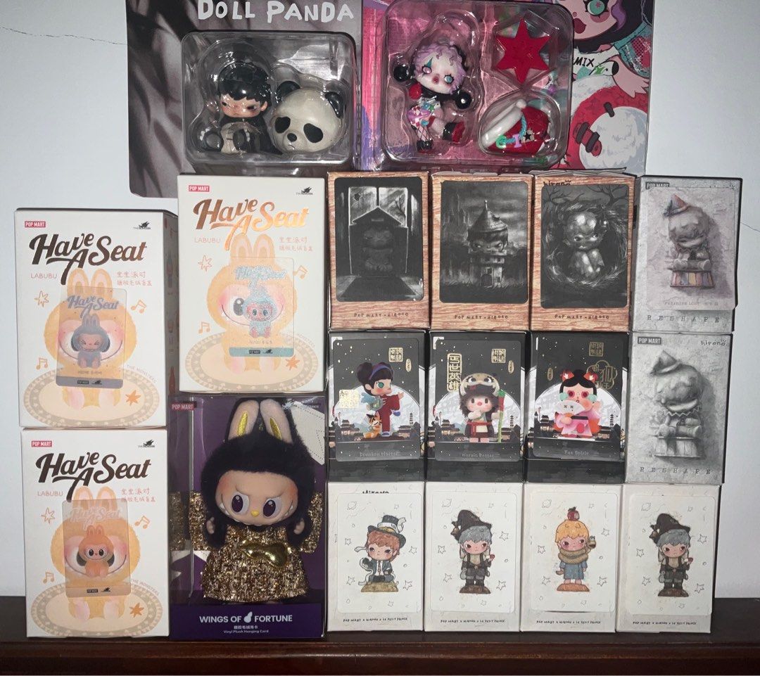 POPMART labubu,skullpanda,hirono, Hobbies & Toys, Toys & Games on Carousell