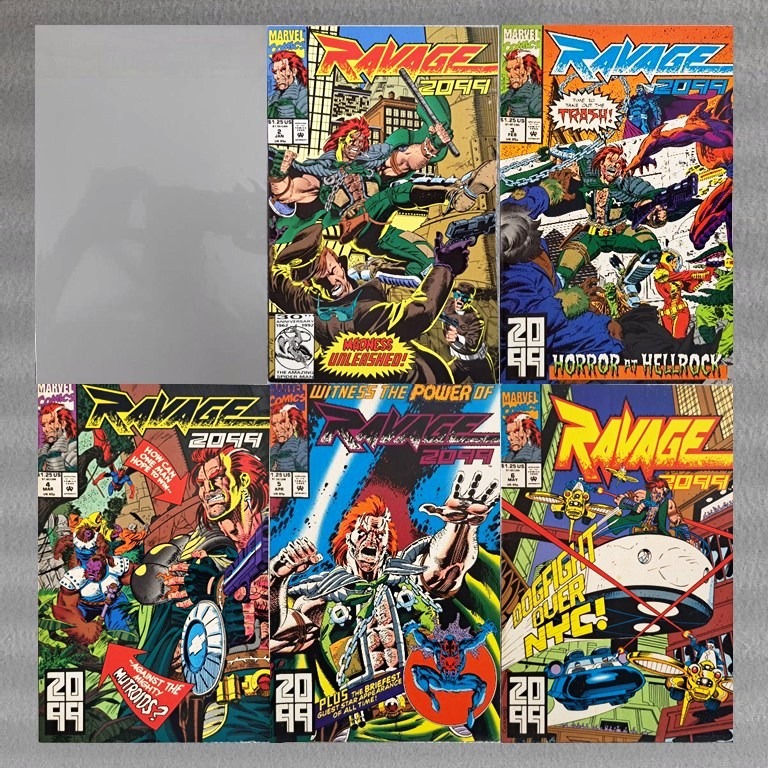 Ravage 2099 #2-#6 Partial Set (Marvel Comics) Stan Lee, Paul Ryan ...