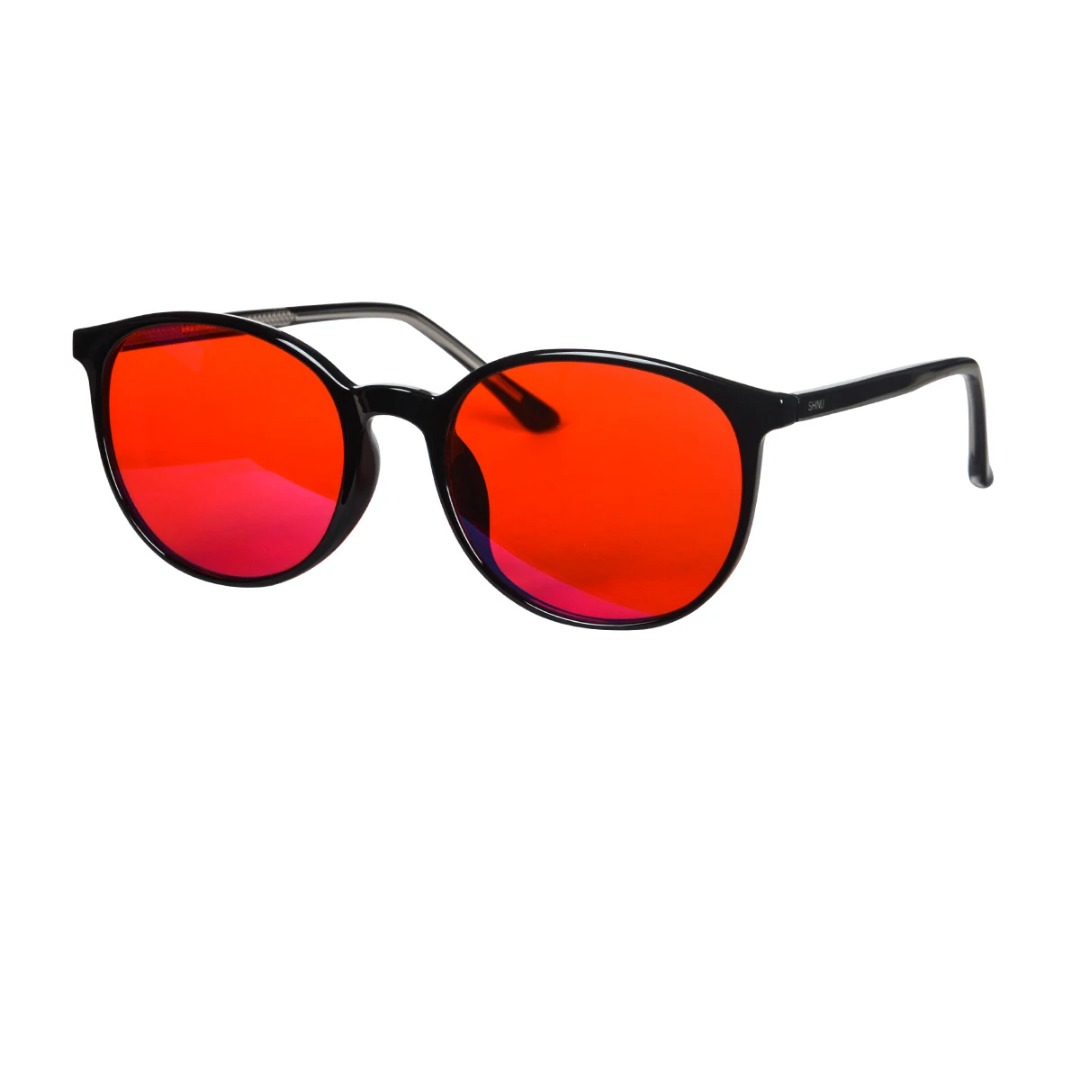 red glasses red blue light glasses for better sleep blue light blocking ...