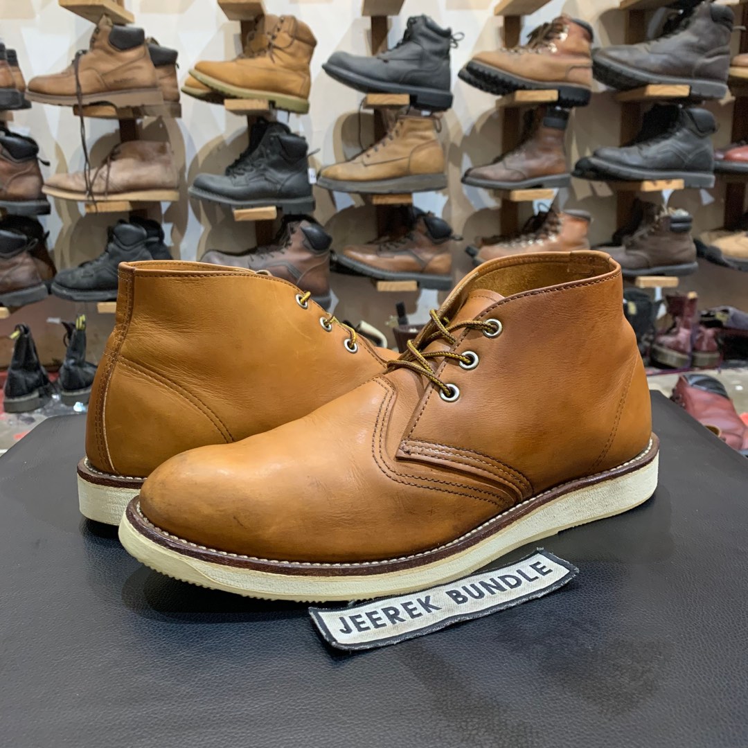 RED WING CHUKKA 3140, Men's Fashion, Footwear, Boots on Carousell