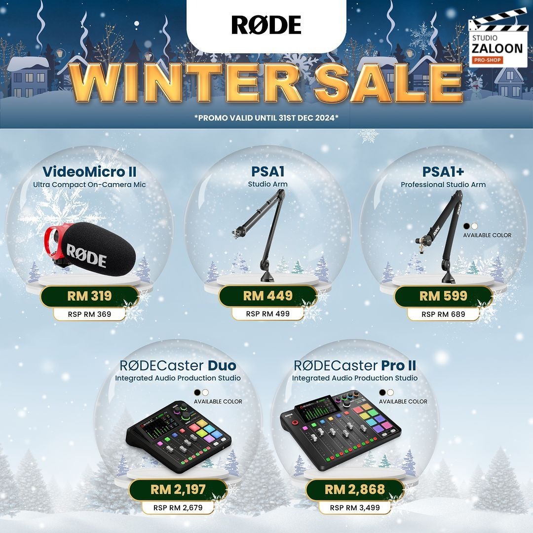 (Winter Sale) RODE PSA1+ Professional Studio Arm (Black) [ PSA1 plus ...