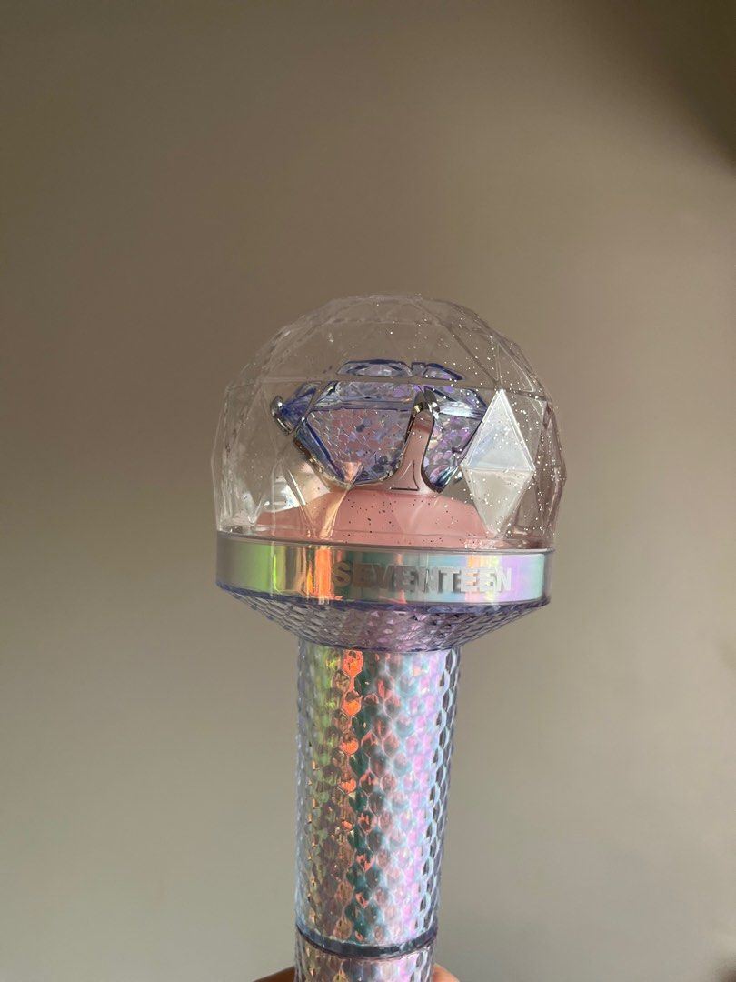 Seventeen Official Lightstick 2 Carat Bong With Packaging, Hobbies ...