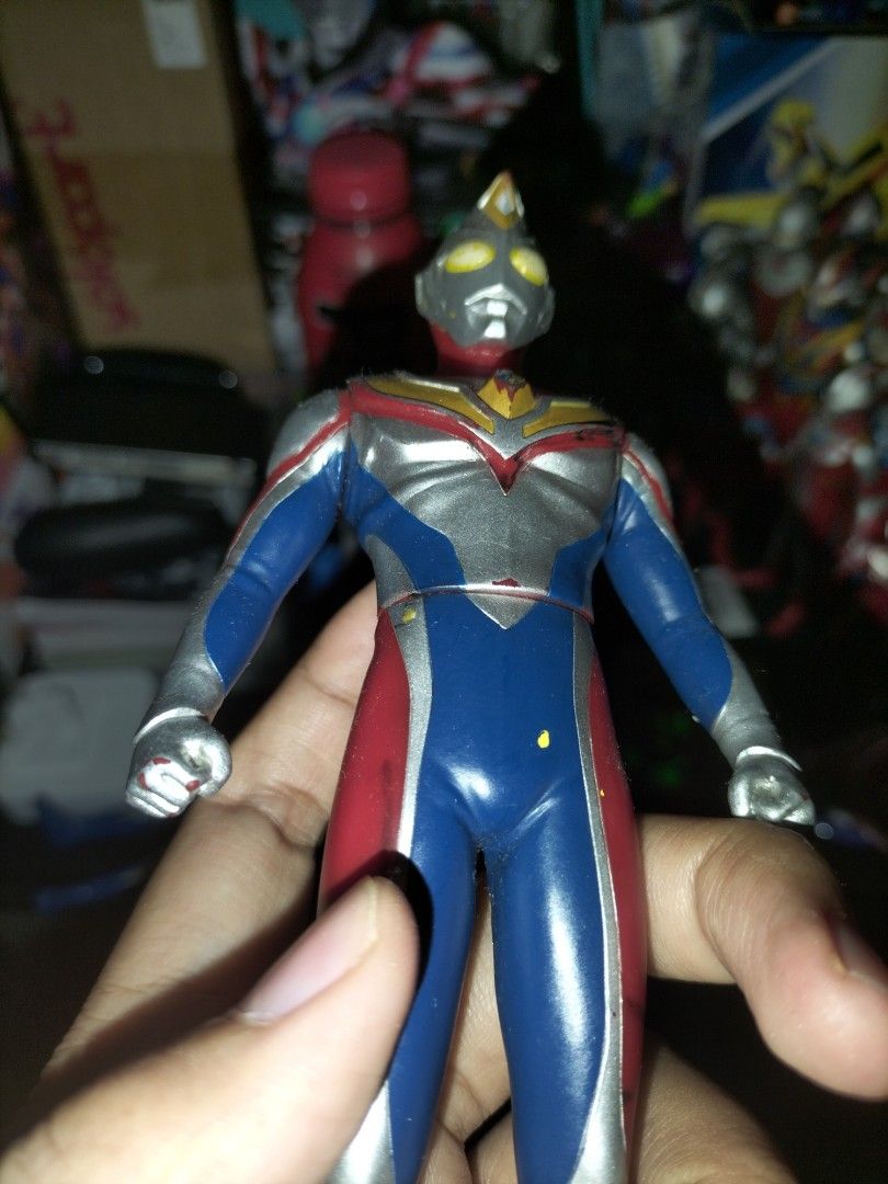 Sofubi Ultraman 6.5 inch Ultraman Dyna and Ultraman Cosmos, Hobbies & Toys, Toys & Games on ...