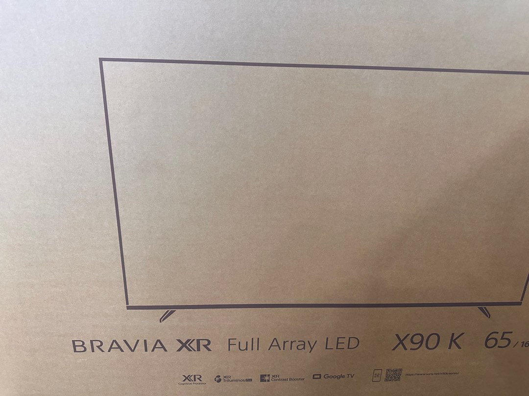 SONY 65X90K FULL ARRAY LED GOOGLE TV UHD 4K 120HZ HDMI 2.1 PS5 (2 YEARS ...
