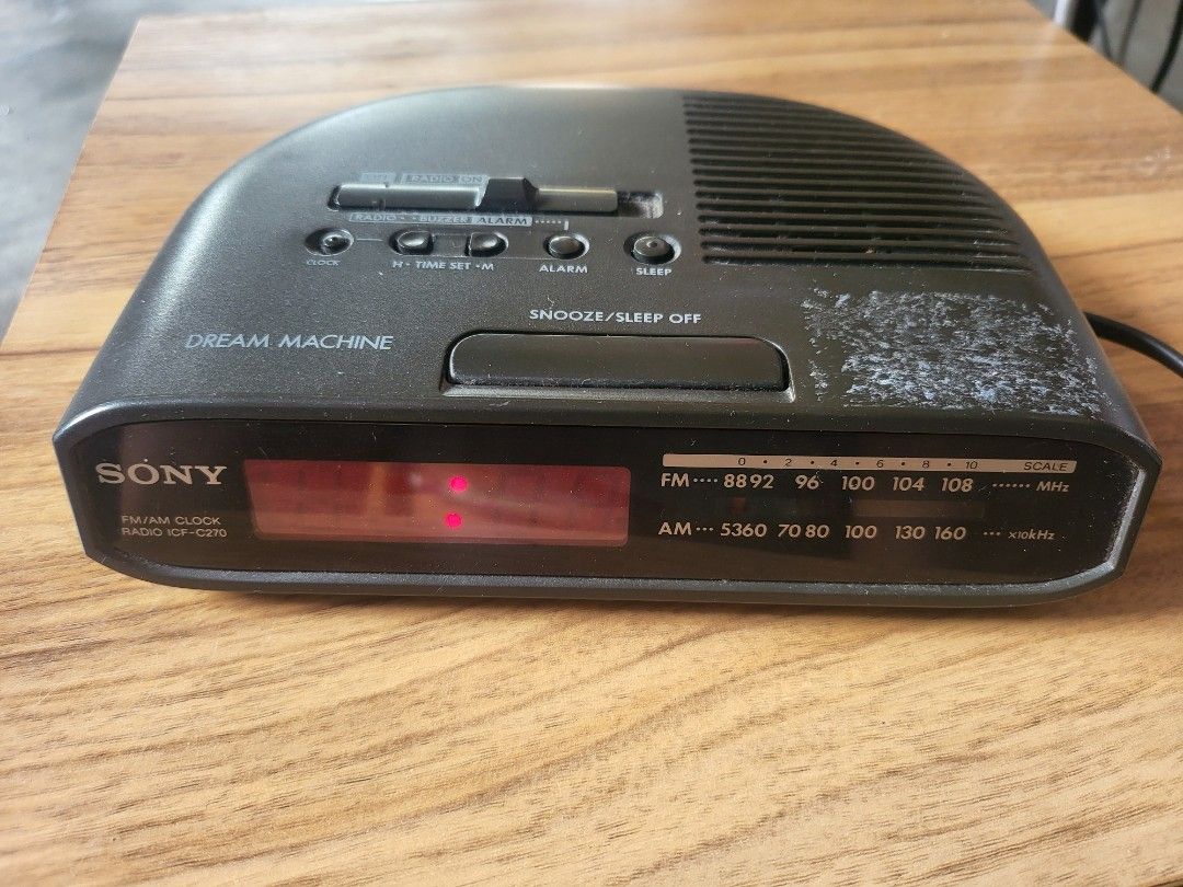 Sony Alarm Clock, Audio, Portable Music Players on Carousell