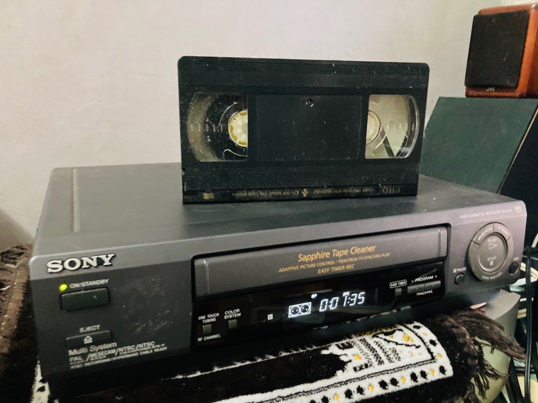 Sony vcr vhs player, Audio, Soundbars, Speakers & Amplifiers on Carousell