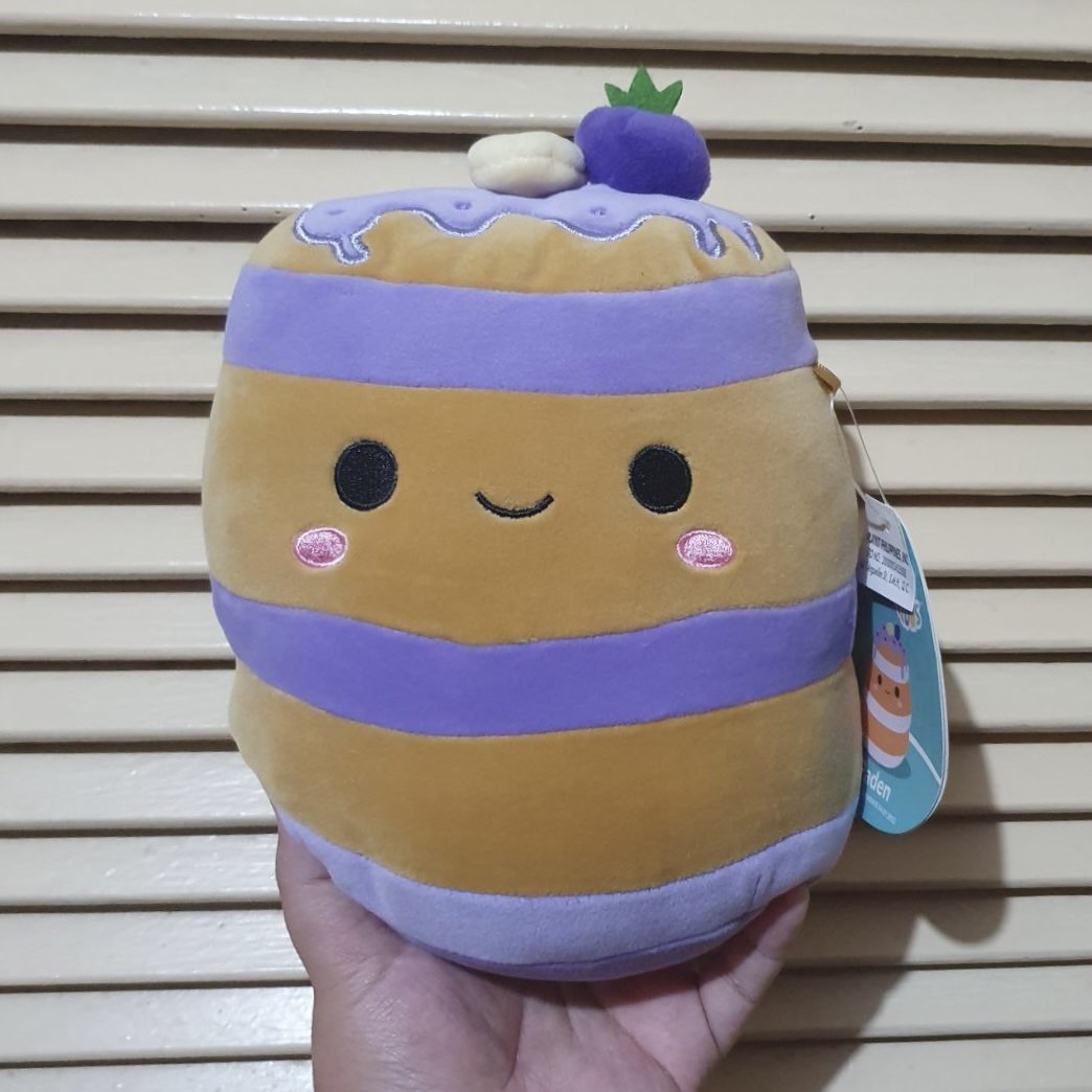 Squishmallow Blueberry Pancake Paden Stuffed Plush Toy, Hobbies & Toys ...