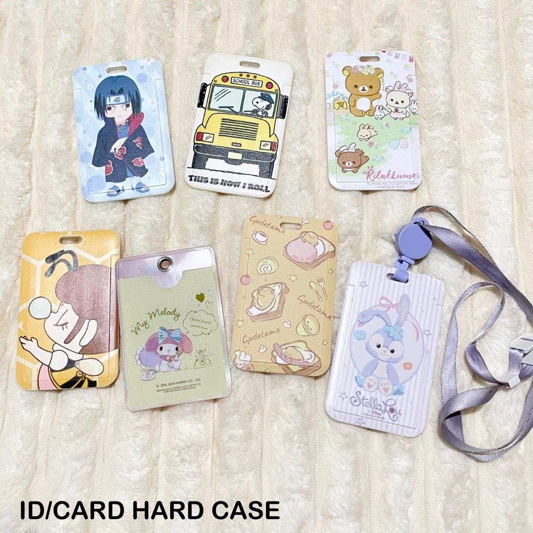 TAKE ALL: ID/Card Hard Case Stella Lou Gudetama My Melody Rilakkuma ...