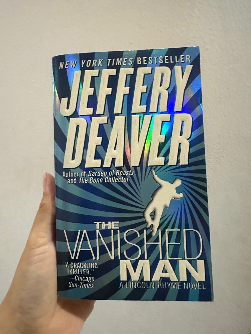 The Vanished Man - Jeffrey Deaver (English), Buku & Alat Tulis, Buku di ...