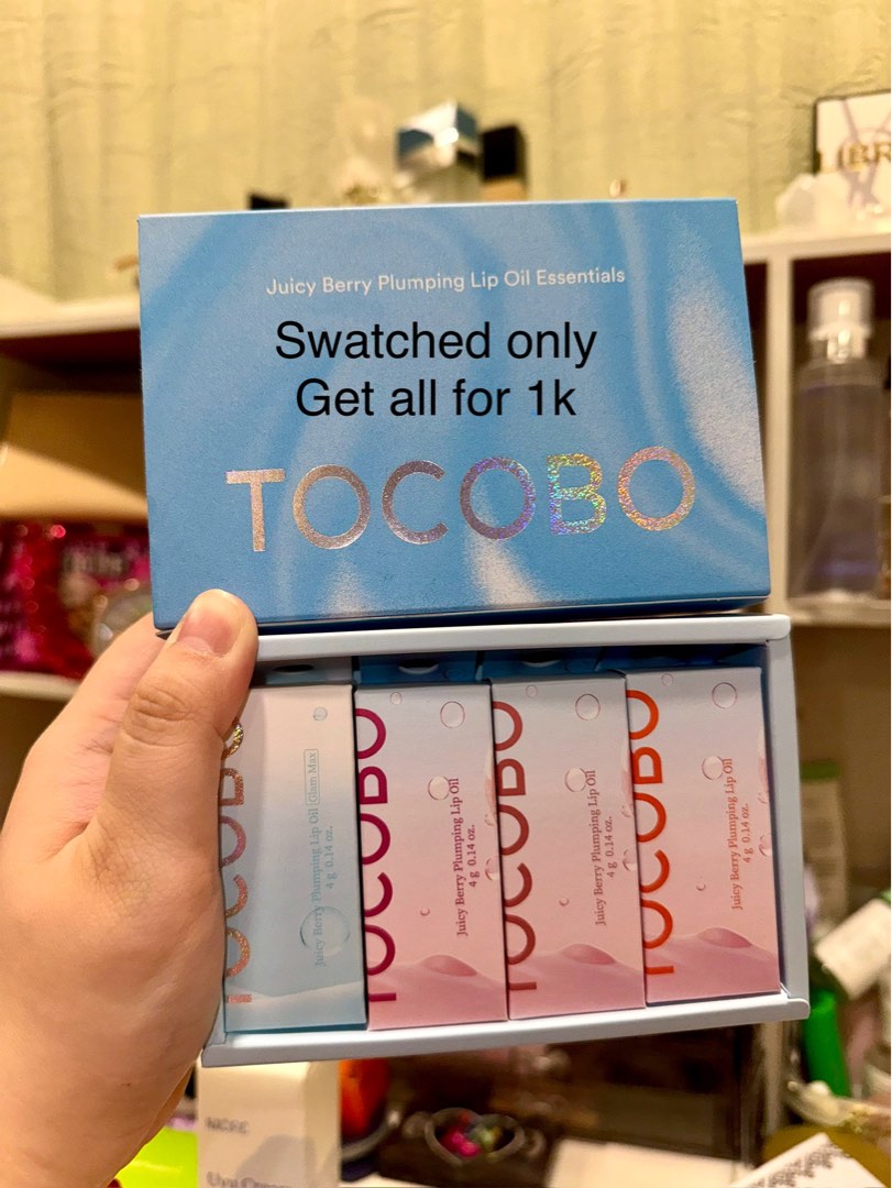 Tocobo Plumping Lip Oil Set, Beauty & Personal Care, Face, Makeup on ...