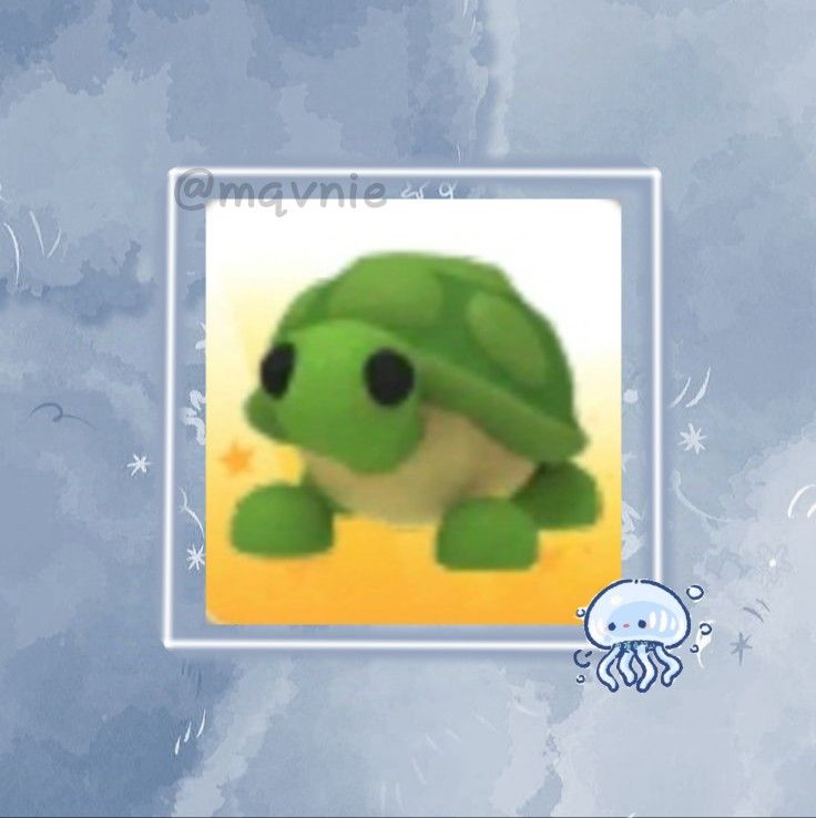 Turtle ( Adopt me pets ), Video Gaming, Gaming Accessories, Virtual ...