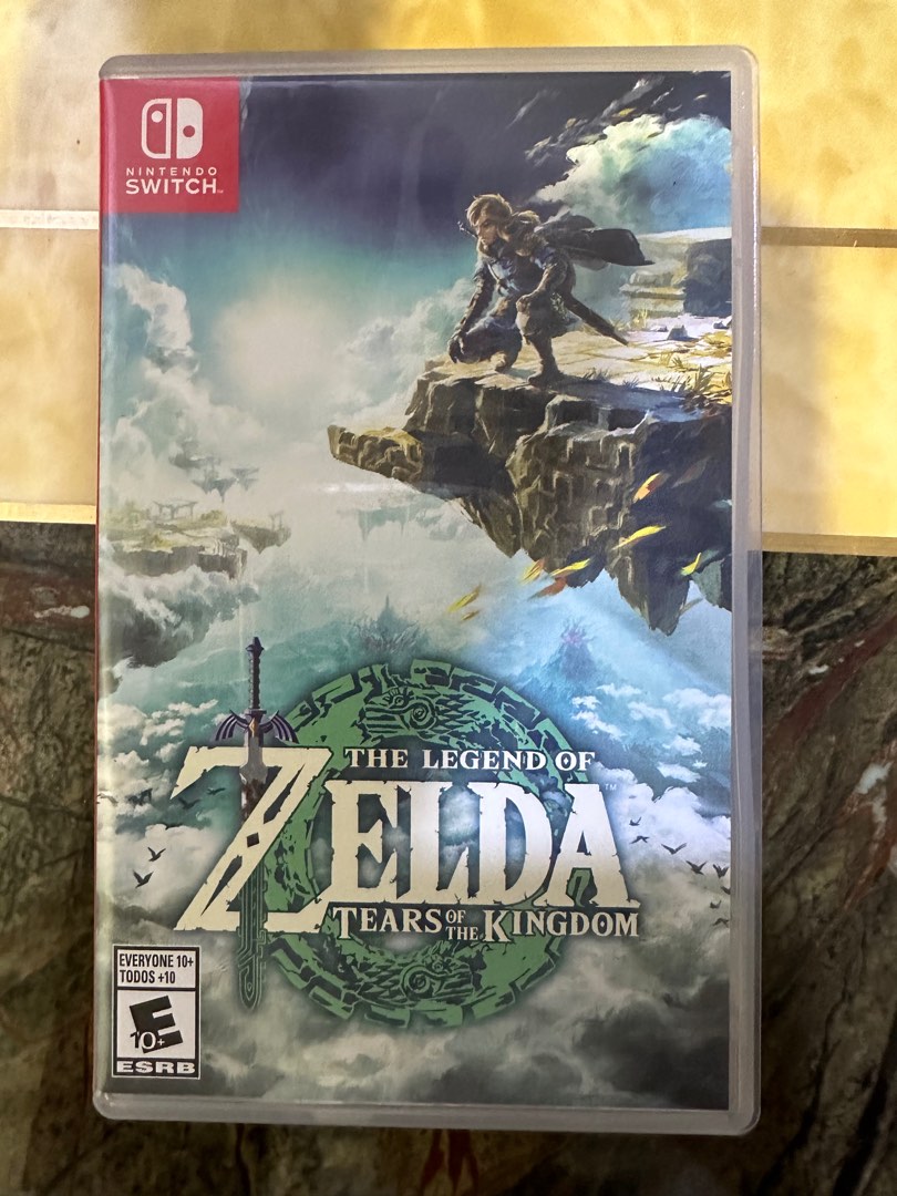 (Urgent Sell) Nintendo Zelda TOTK, Video Gaming, Video Games, Nintendo ...