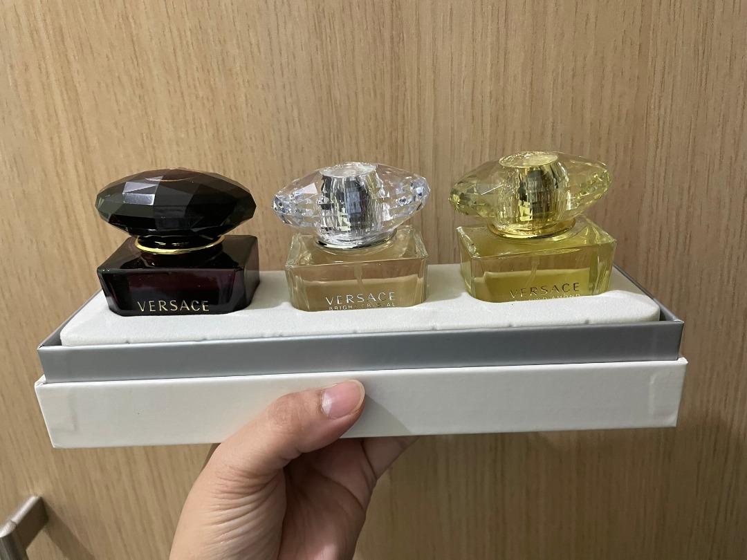Versace mini perfume collections, Beauty & Personal Care, Fragrance ...