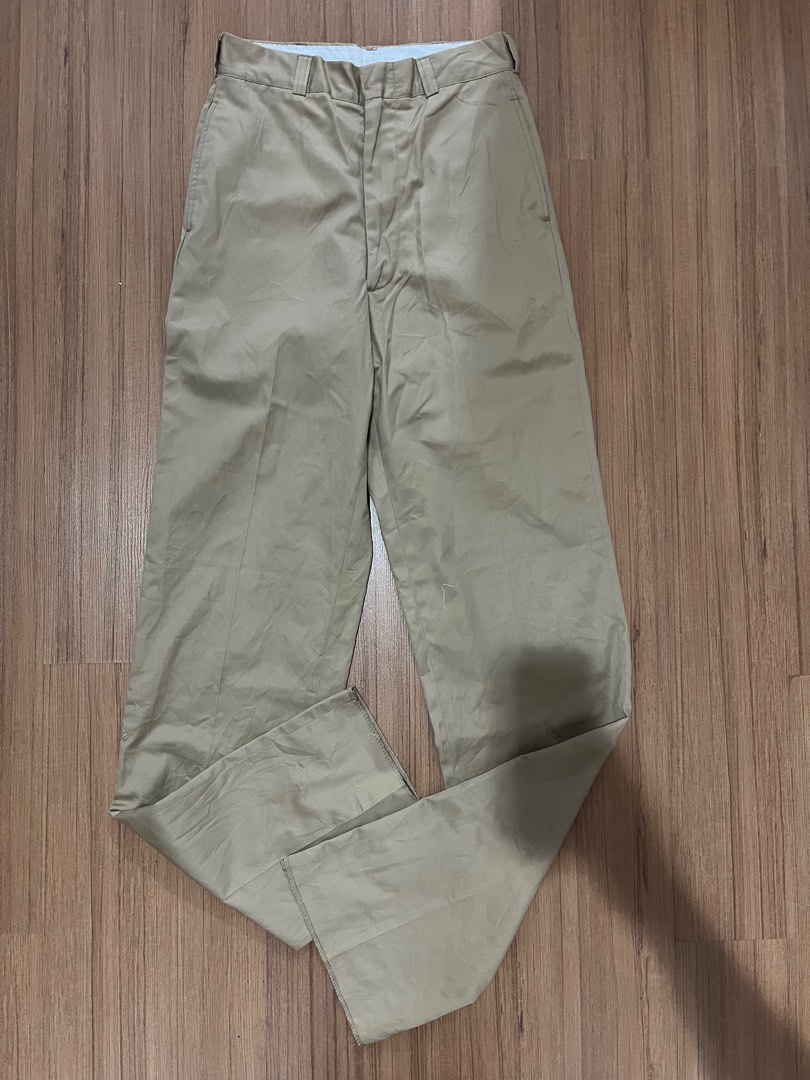 VINTAGE 80s US ARMY KHAKIS, Men's Fashion, Bottoms, Trousers on Carousell
