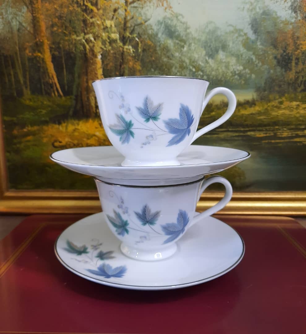 Vintage Noritake Royal Ceramic Teacup & Saucer Made In Japan. A Set of ...