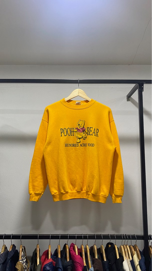 VINTAGE POOH 80s VELVA SHEEN TAG SWEATSHIRT, Men's Fashion, Coats ...