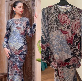 Kurung Modern Zefiks, Women's Fashion, Muslimah Fashion, Baju Kurung ...