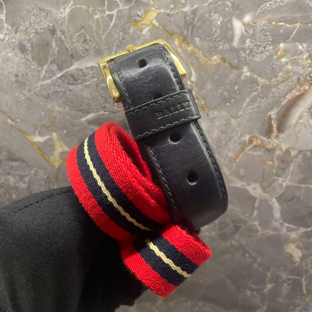 247007549 BALLY BELT SET, Men's Fashion, Watches & Accessories, Belts ...