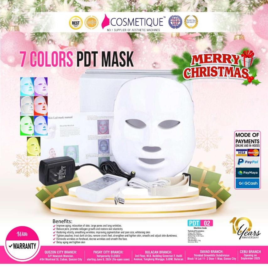7 color pdt mask [pdt02], Beauty & Personal Care, Face, Face Care on ...