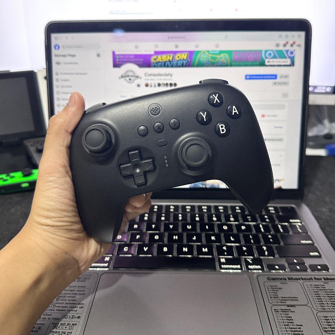 8BitDo Ultimate Bluetooth Controller for Nintendo Switch PC, Video ...