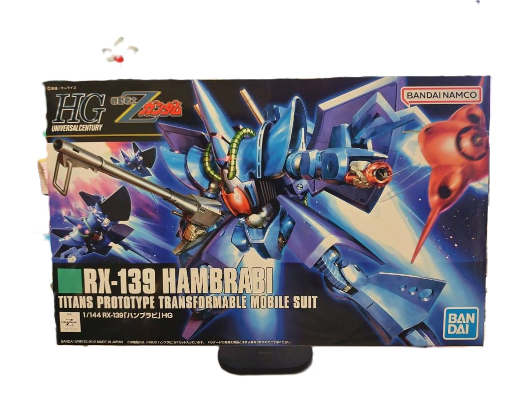 [全新] BANDAI 高達 模型 GUNDAM HG 1/144 HGUC RX-139 Hambrabi 漢巴拉比 漢布拉比 RX-139 ...