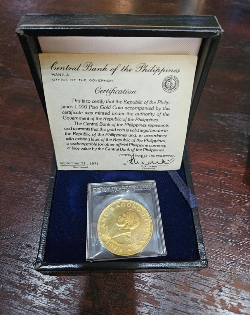 ( BU ) 500p marcos gold coin, Hobbies & Toys, Memorabilia ...