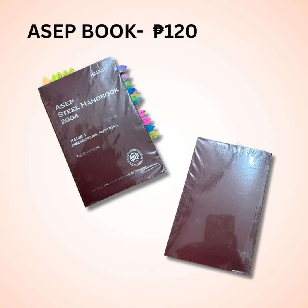 ASEP Steel Handbook 2004 Volume 1 Dimensions and Properties Third ...