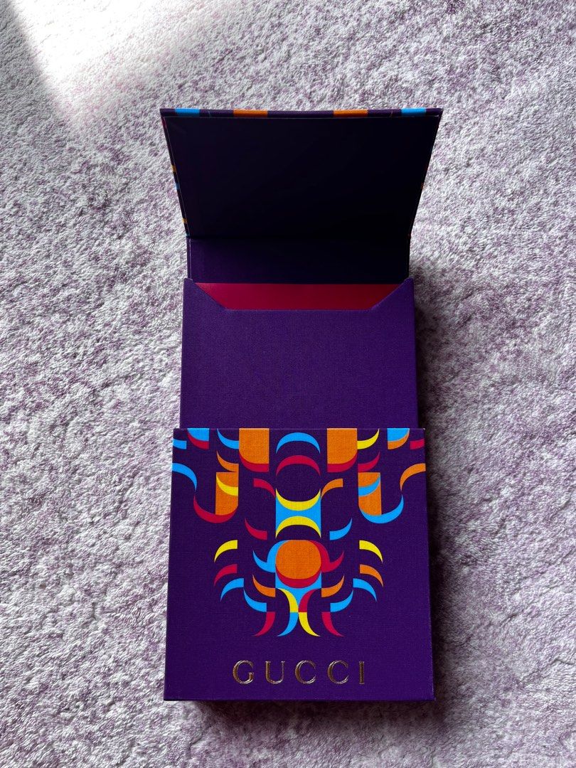 Authentic Gucci red packet dragon with hard box, Luxury, Accessories on ...