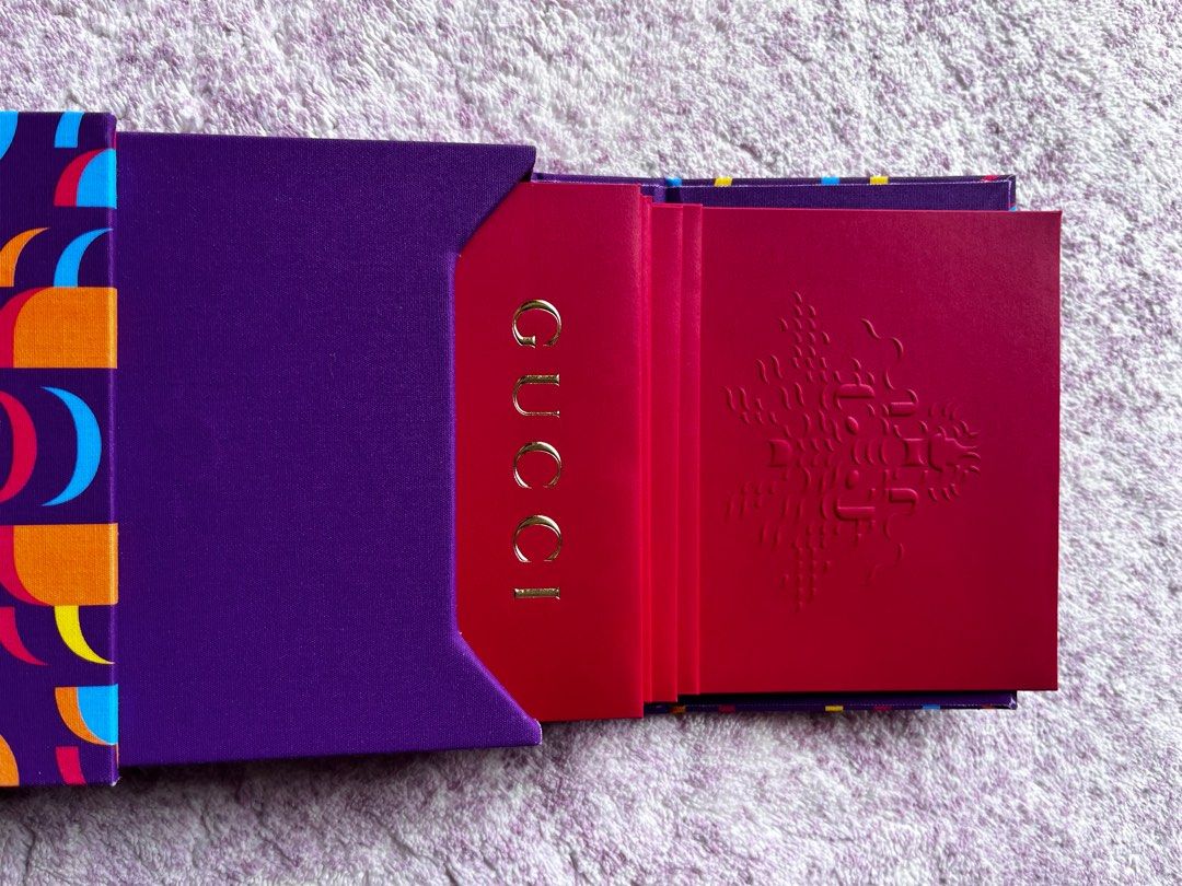 Authentic Gucci red packet dragon with hard box, Luxury, Accessories on ...