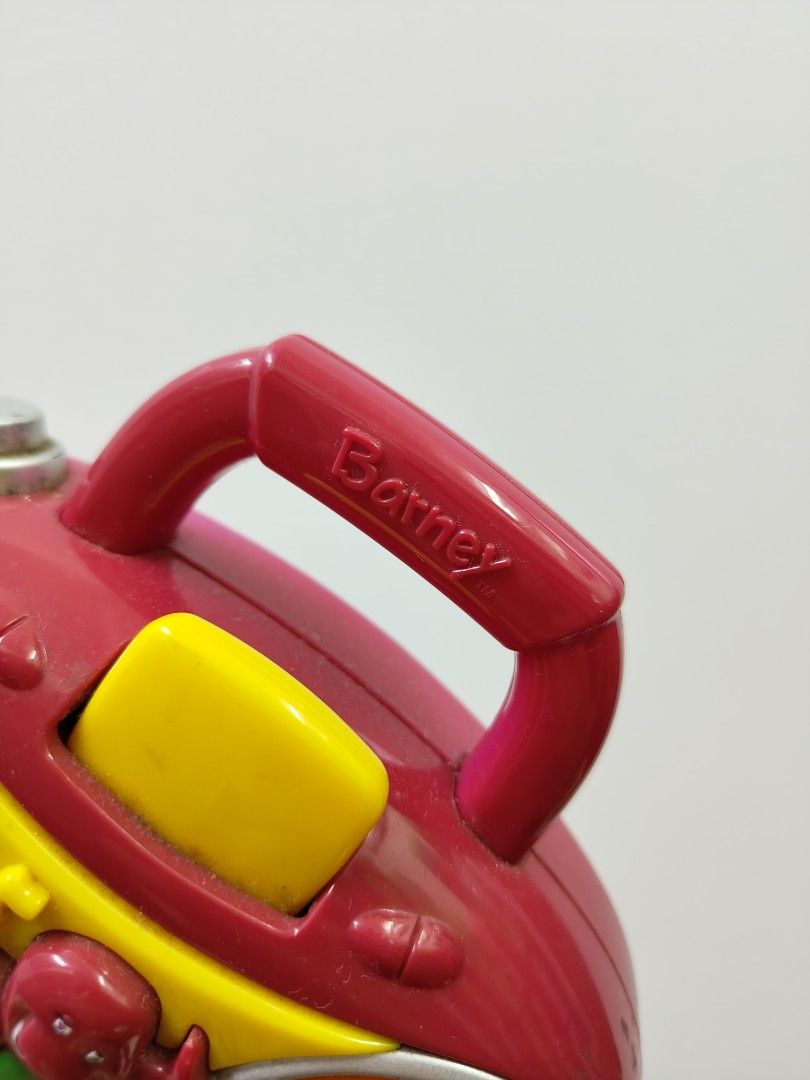 Barney & Friends Mattel Boombox Radio Toy With Tunes Music Barney Toys ...