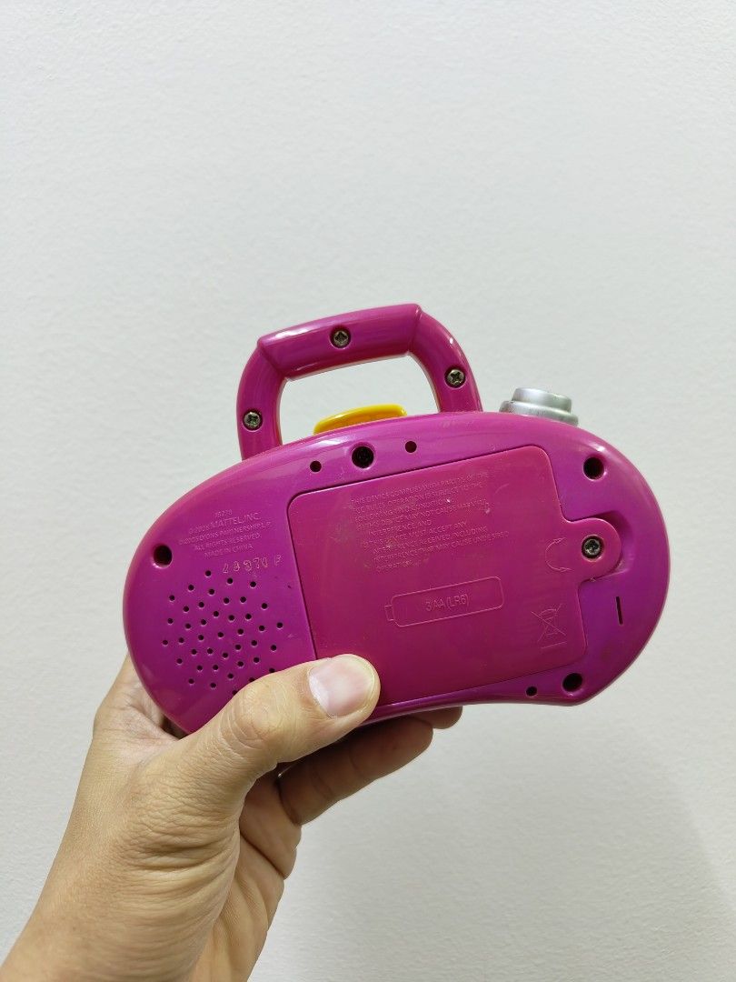 Barney & Friends Mattel Boombox Radio Toy With Tunes Music Barney Toys ...