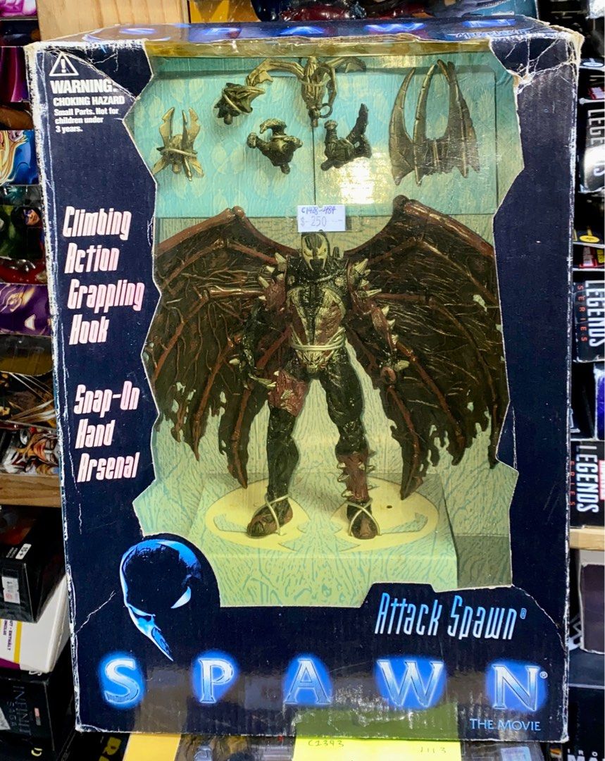 C1428-484 ATTACK SPAWN THE MOVIE FIGURE, 興趣及遊戲, 玩具 & 遊戲類 - Carousell