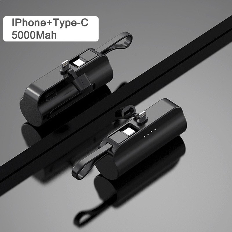 Capsule Mini Portable Power Bank 5000mAh, Mobile Phones & Gadgets ...