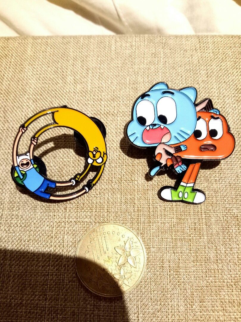 ( Price For Each ) Cartoon Network Adventure Time Enamel Pin / Cartoon ...