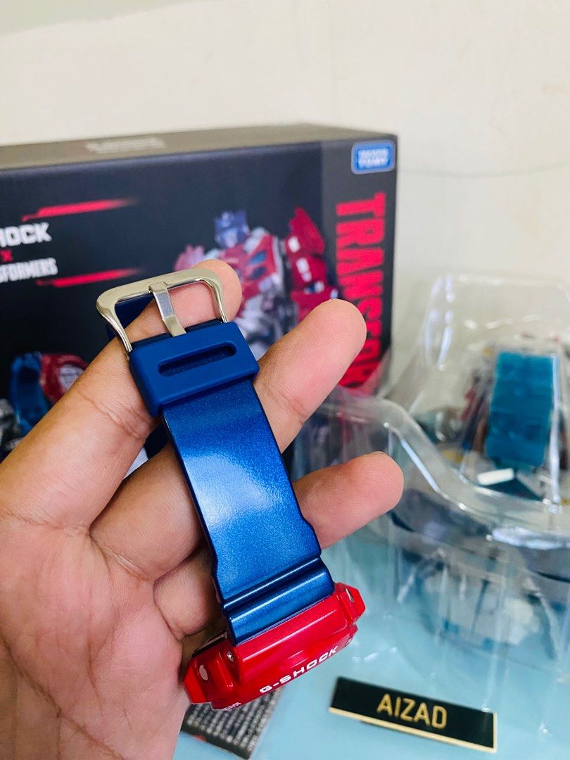 Casio G-Shock x Transformers DW-6900TF-SET 35th Anniversary Limited ...