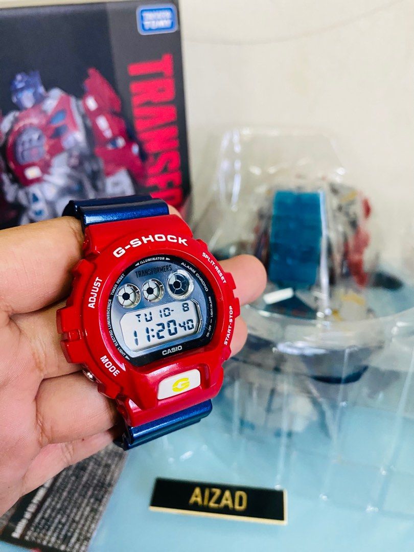 Casio G-Shock x Transformers DW-6900TF-SET 35th Anniversary Limited ...