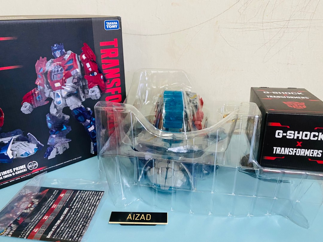 Casio G-Shock x Transformers DW-6900TF-SET 35th Anniversary Limited ...