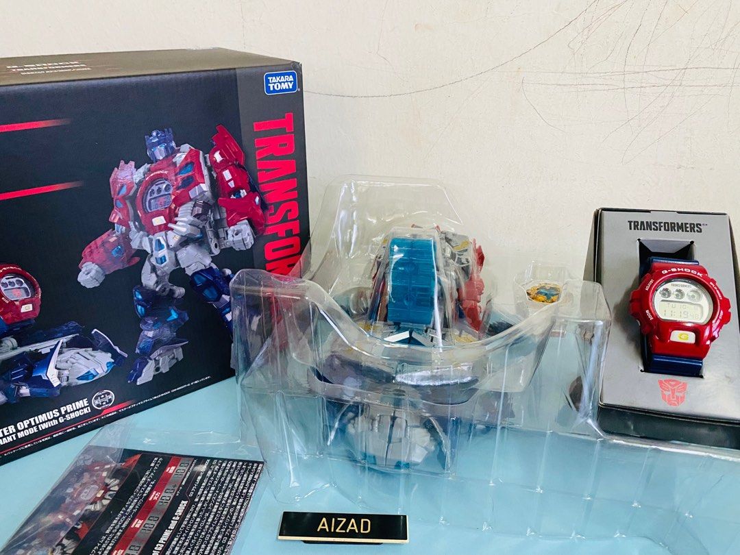 Casio G-Shock x Transformers DW-6900TF-SET 35th Anniversary Limited ...