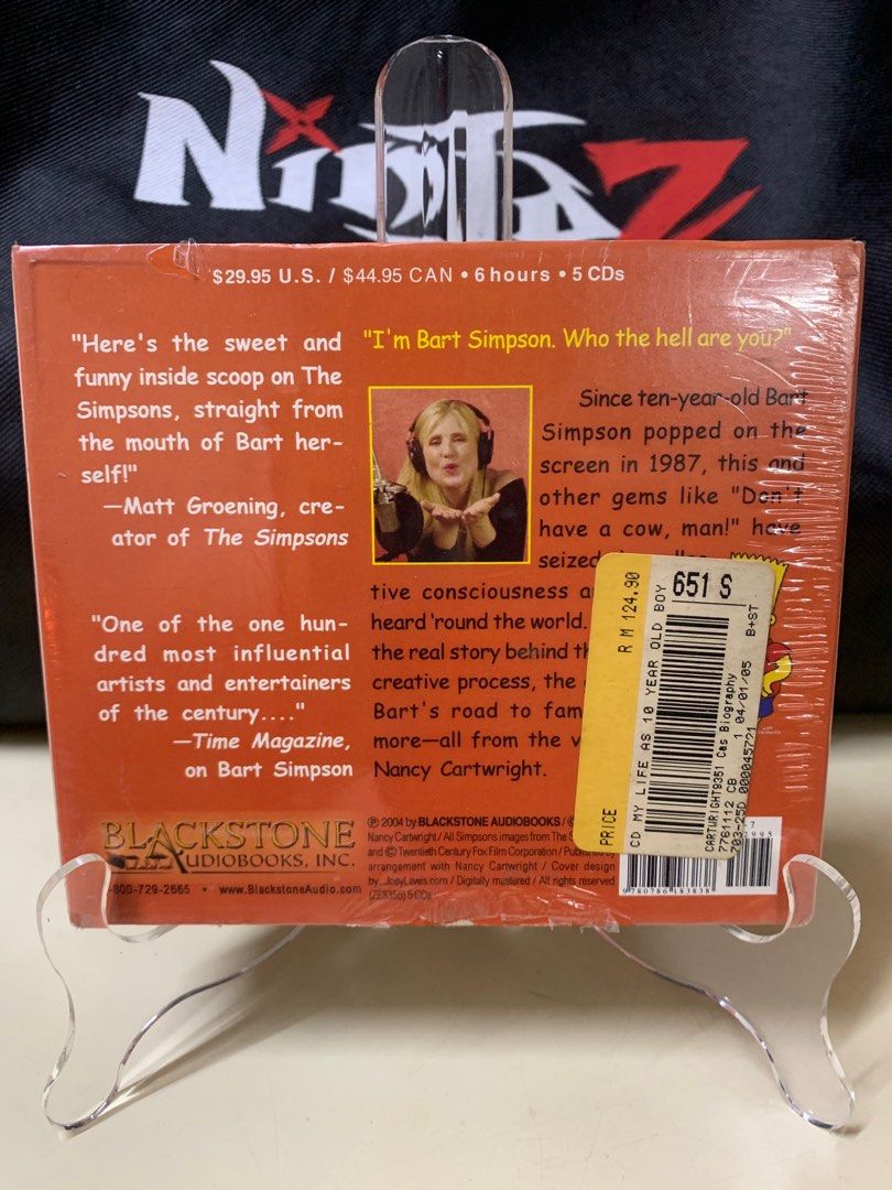 (CD NEW SEALED) My Life As a 10-year-Old Boy! By Nancy Cartwright (2004 ...