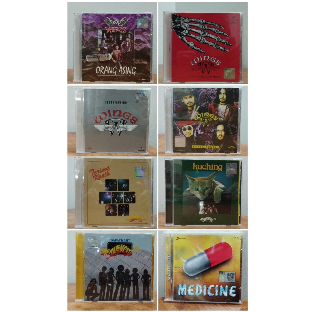 (CD) WINGS / THE ALLEYCATS / MEDICINE, Hobbies & Toys, Music & Media ...