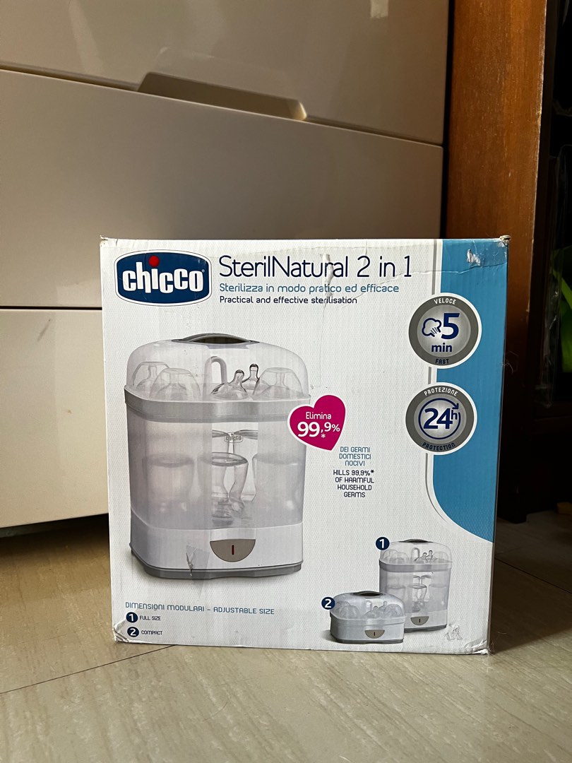 Chicco 2 in 1 Sterilizer - Brand New, Babies & Kids, Nursing & Feeding ...