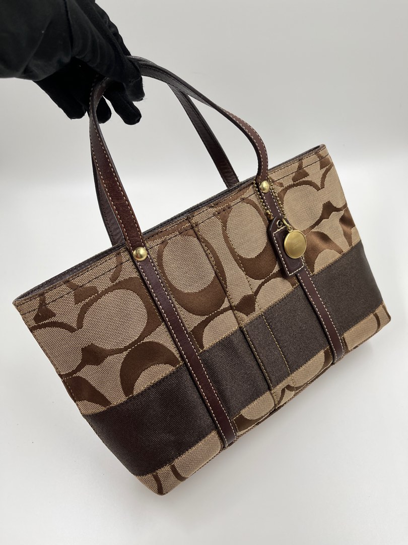 Coach mini tote handbag, Luxury, Bags & Wallets on Carousell