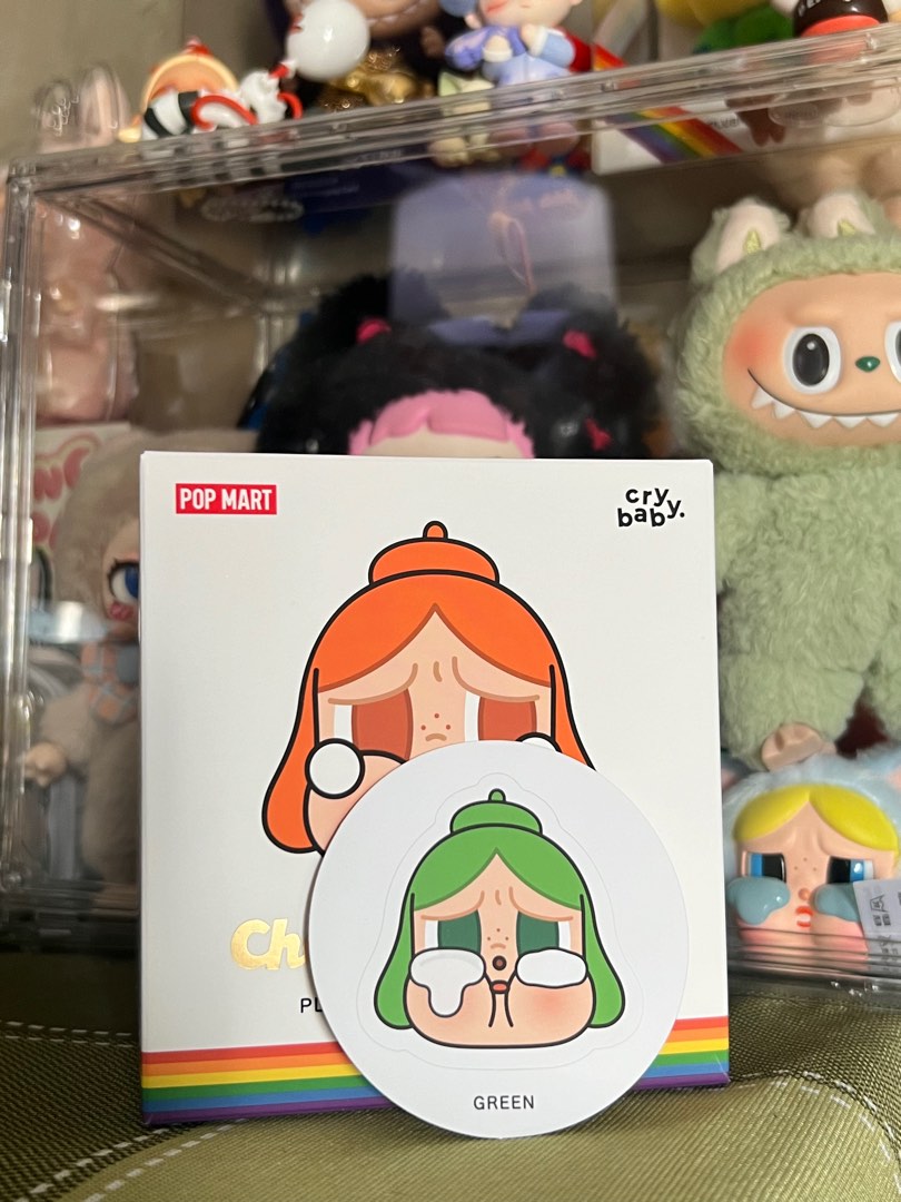 Cry Baby, Cheer Up Baby! Green, Hobbies & Toys, Toys & Games on Carousell