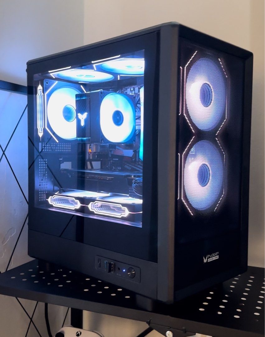 Custom PC Gaming (Black Setup), Computers & Tech, Desktops on Carousell