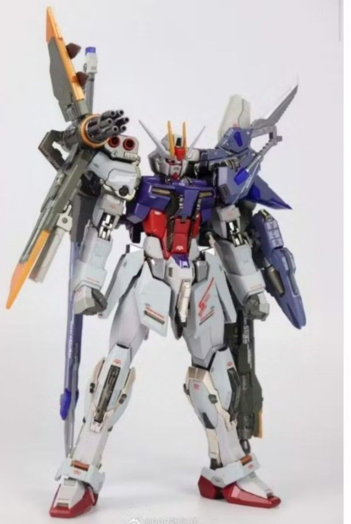 DB 8829 Mg 1/100 launcher sword strike metal build alike ver, Hobbies ...