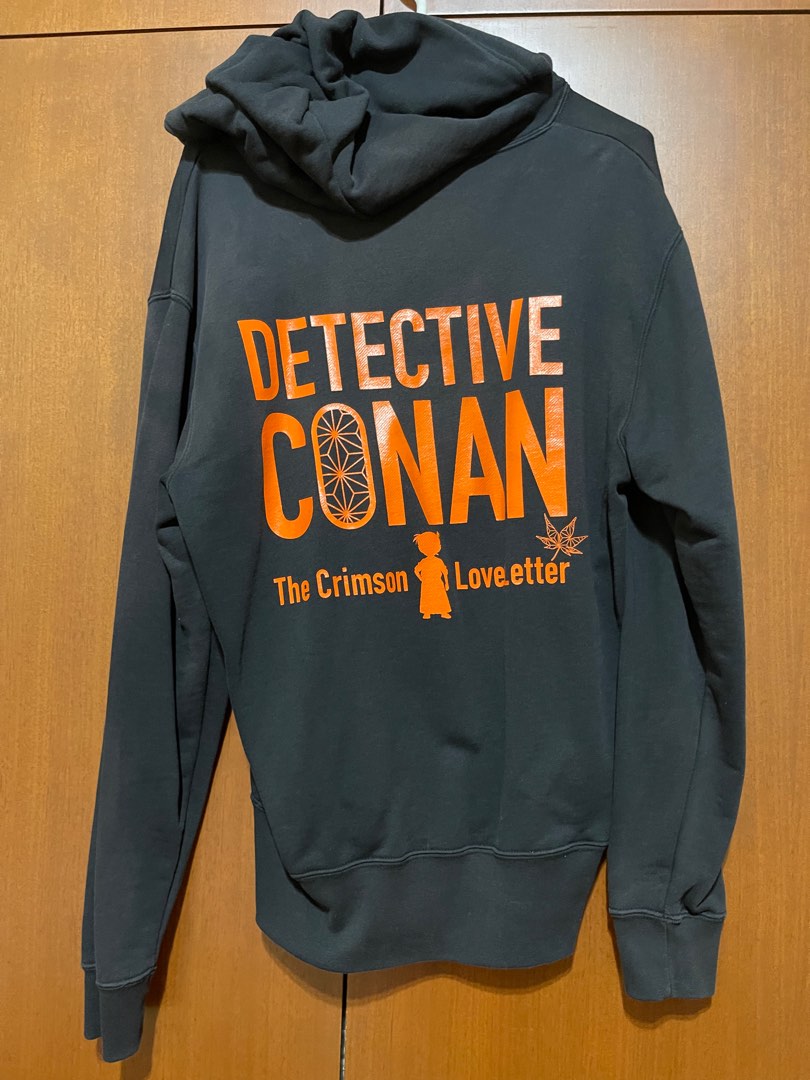 Detective Conan jacket with hood, Women's Fashion, Coats, Jackets and ...