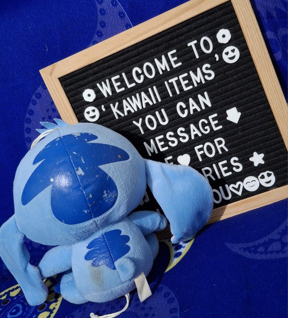 Disney Classic Stitch Plush, Hobbies & Toys, Toys & Games on Carousell