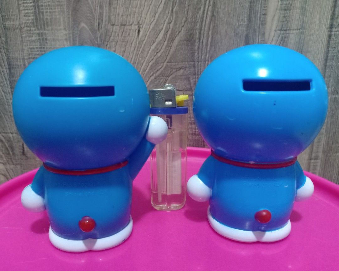 Doraemon - piggy bank, Hobbies & Toys, Toys & Games on Carousell